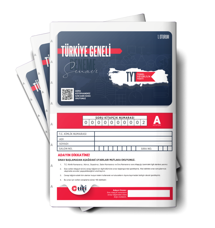 ULTİ YAYIN TYT TÜRKİYE GENELİ DENEME A - 2024-25
